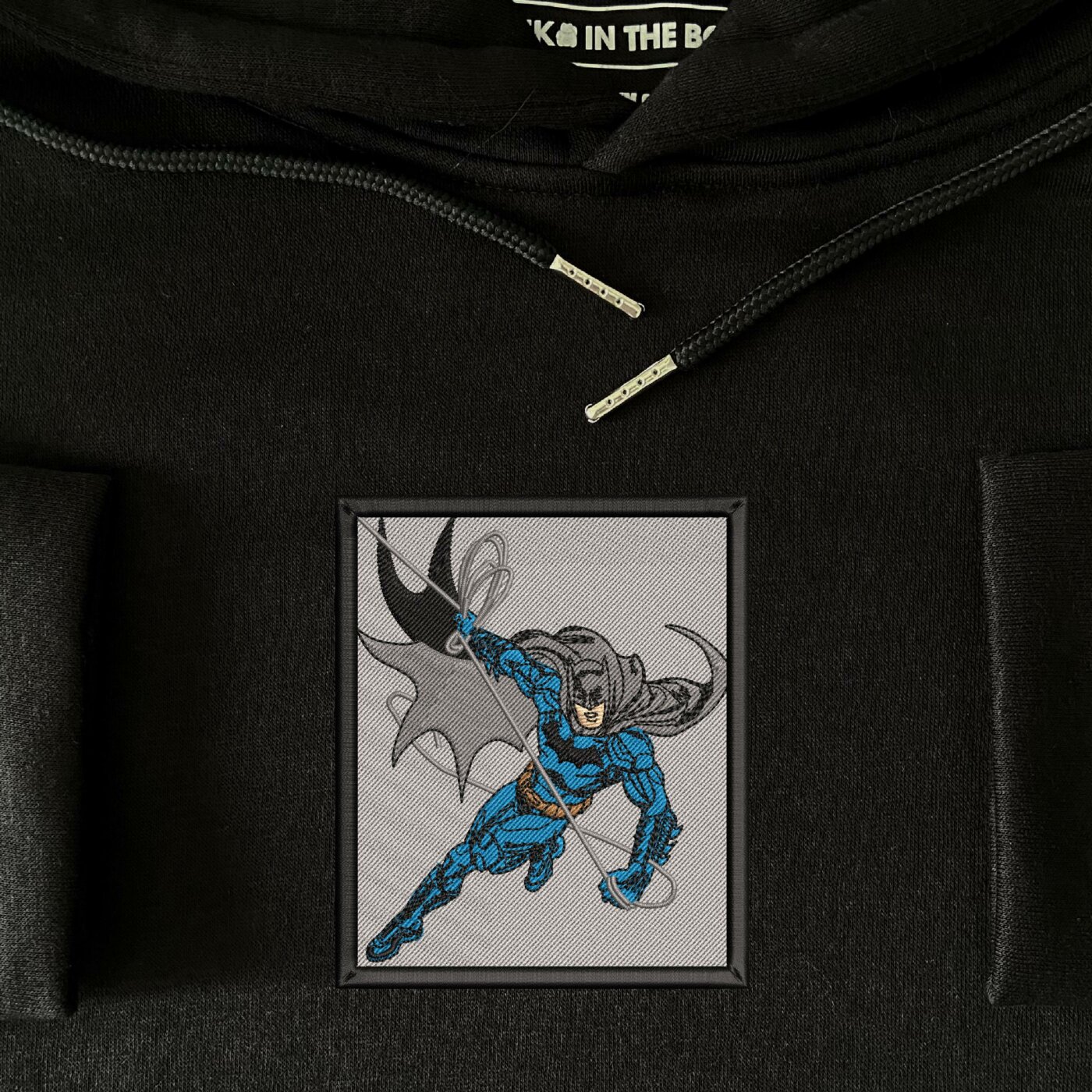 Batman Embroidered Hoodie - Neko In The Box
